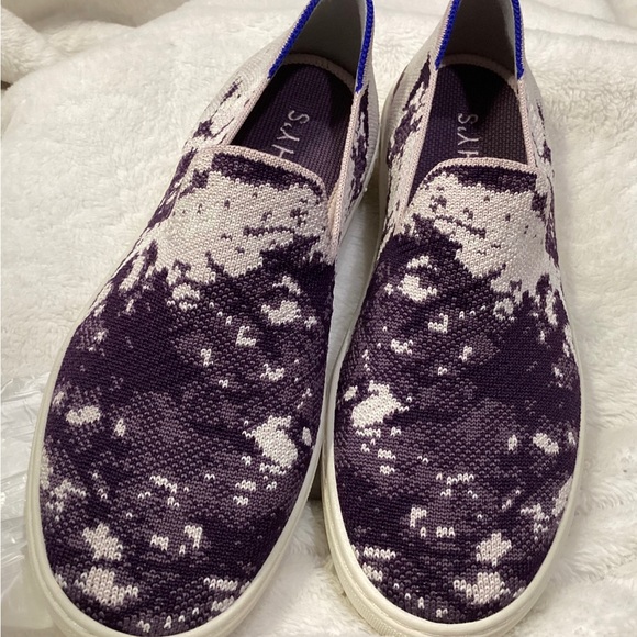 Rothy's | Shoes | Rothys The Origianl Slip On Sneaker Purple Splash ...
